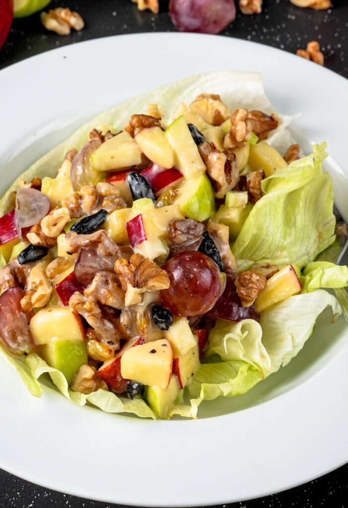 Waldorf Salad Recipe with Green Apple - Recipesh