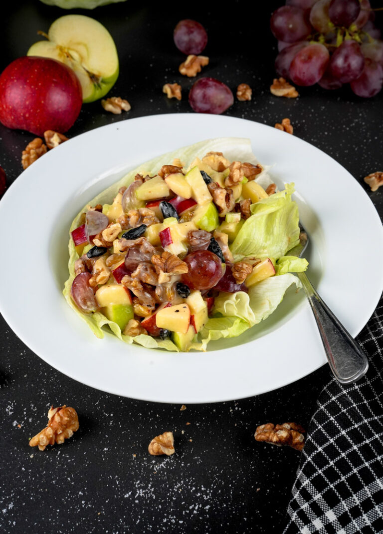 Waldorf Salad Recipe with Green Apple - Recipesh