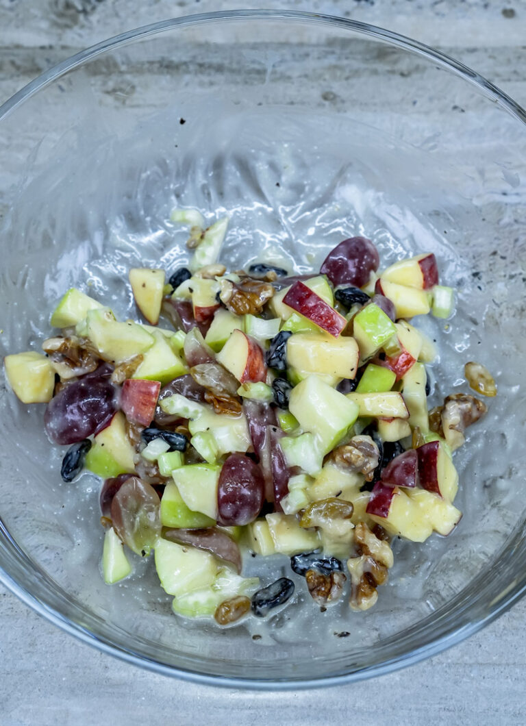 Waldorf Salad Recipe with Green Apple - Recipesh