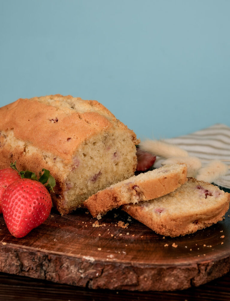 Easy Strawberry Pound Cake Recipe - Recipesh
