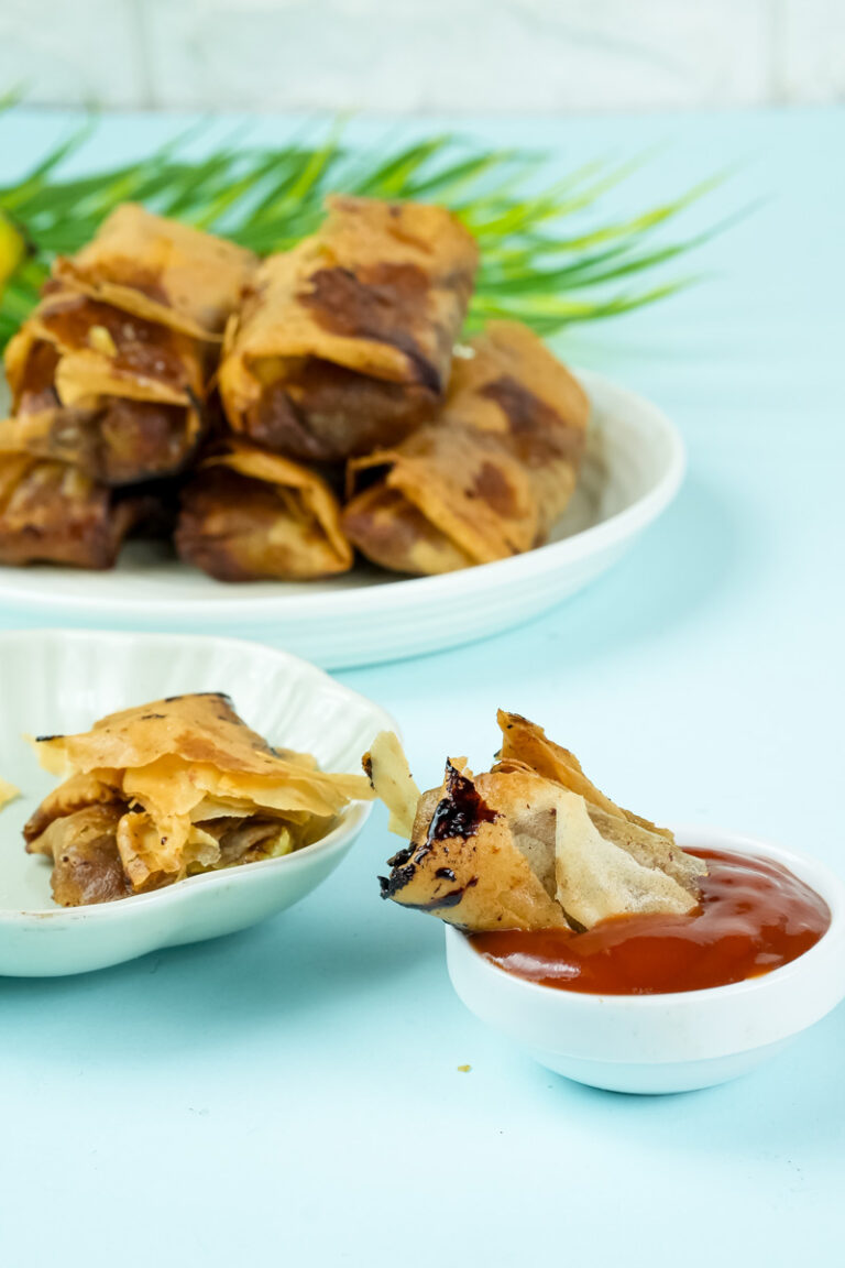 How to Make Turon (Easy Filipino Banana Rolls) - Recipesh