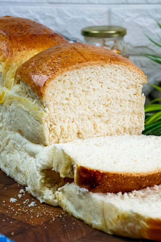 Soft Japanese Milk Bread (Shokupan) - Recipesh